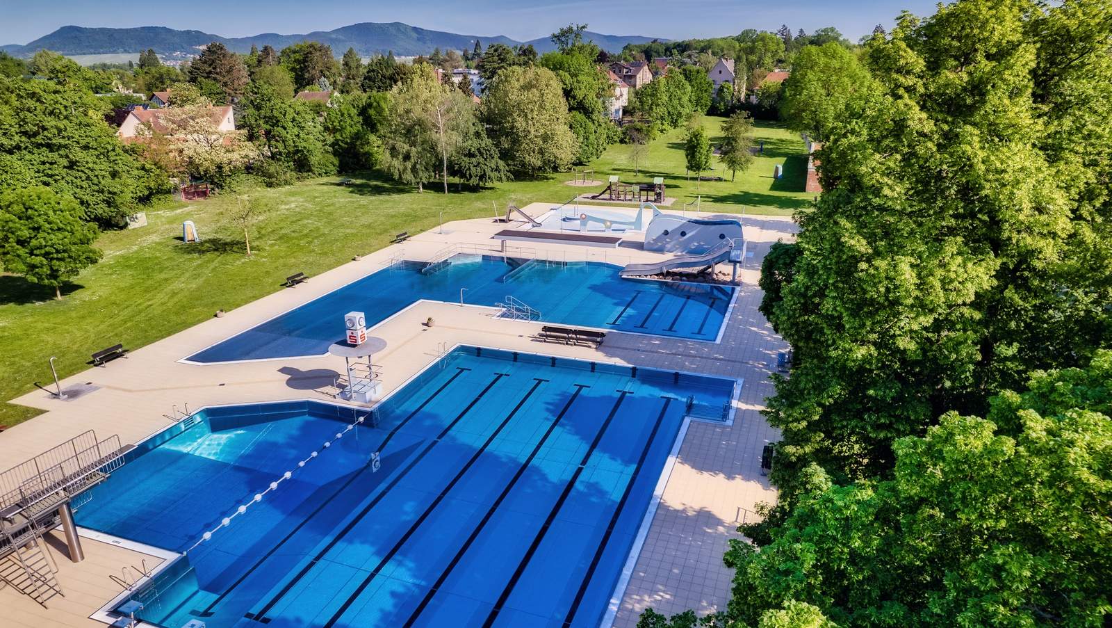 05.09.2025 - Freibad am Prießnitzweg. Ende der Saison.